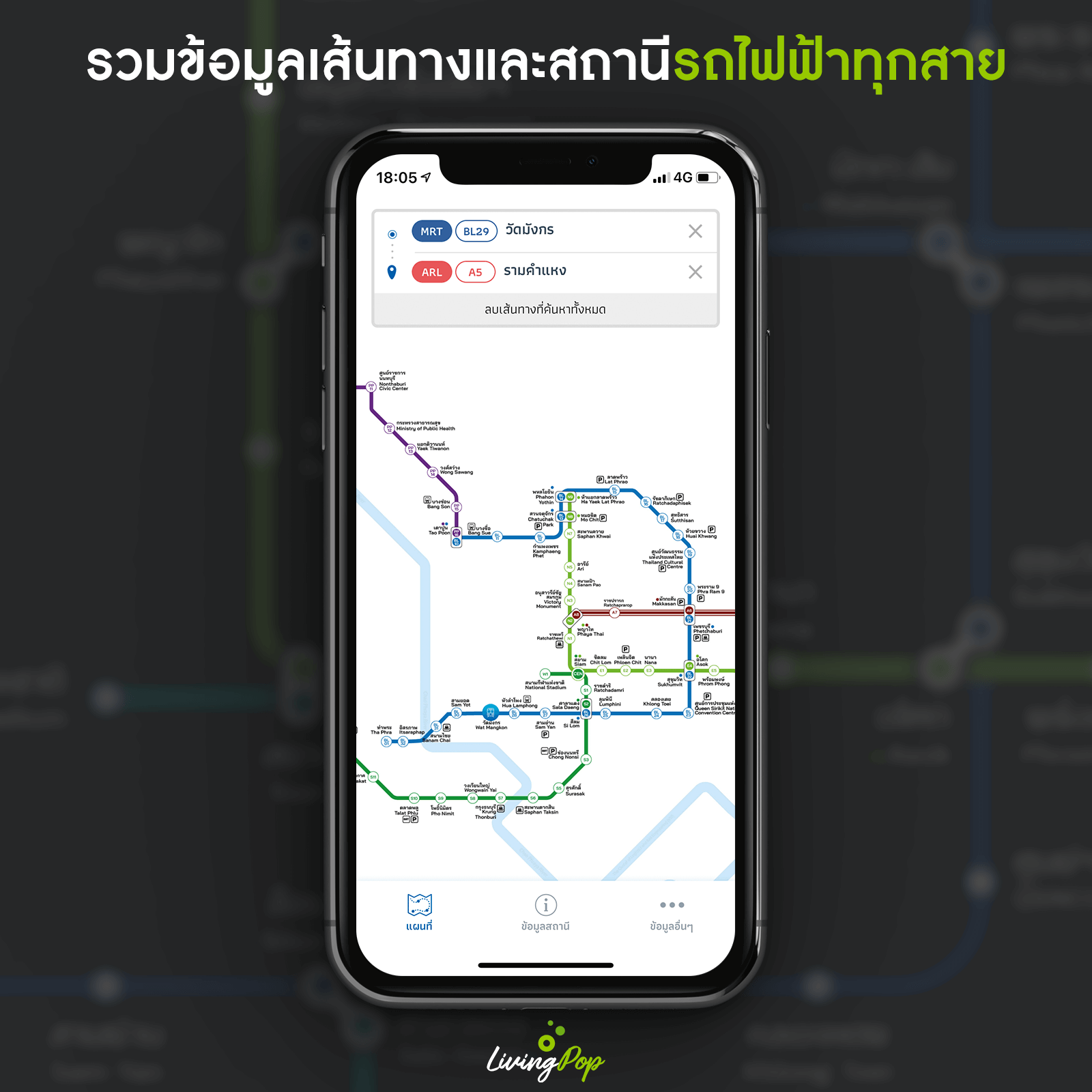 แนะนำแอป "BKK Rail" หาเส้นทางรถไฟฟ้า-คำนวณราคารวมทุกสายในแอปเดียว ...