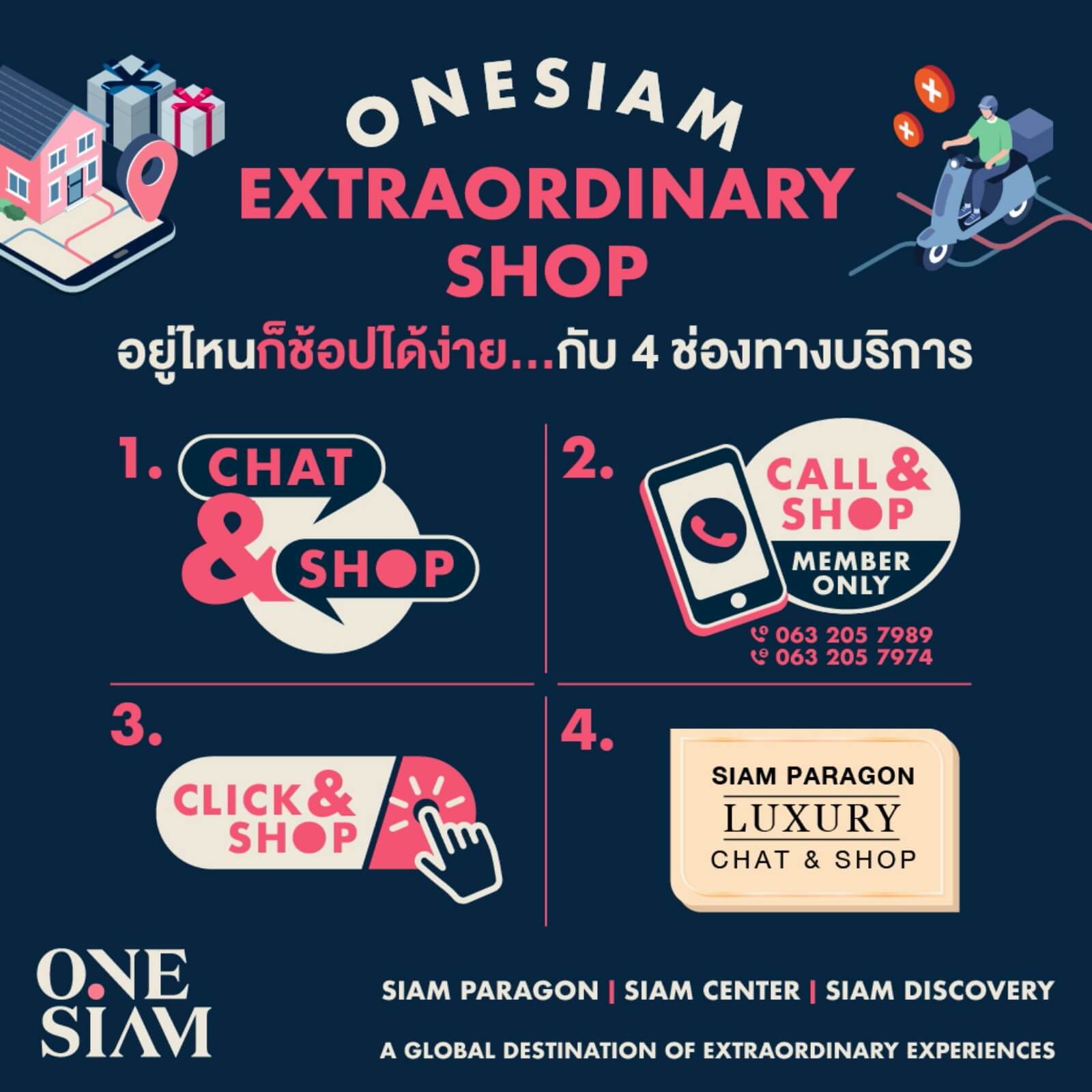 Onesiam เปิดตัวโปรแกรมช้อปปิ้ง “ONESIAM Extraordinary Shop” จากสยามพารา ...